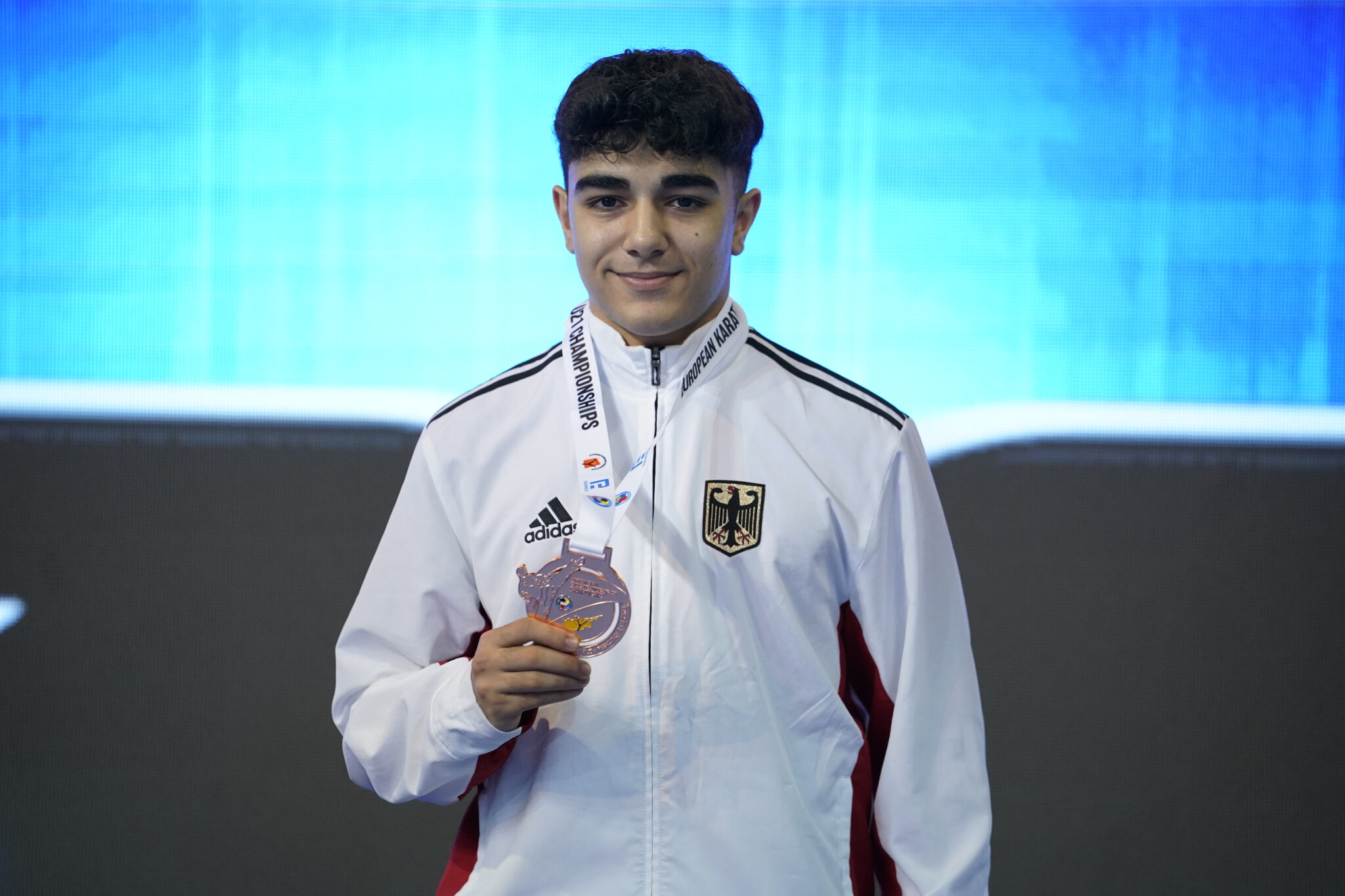 EM 2023 – Jonas Abu Wahib erkämpft sich Bronzemedaille – SV UNSU Karate